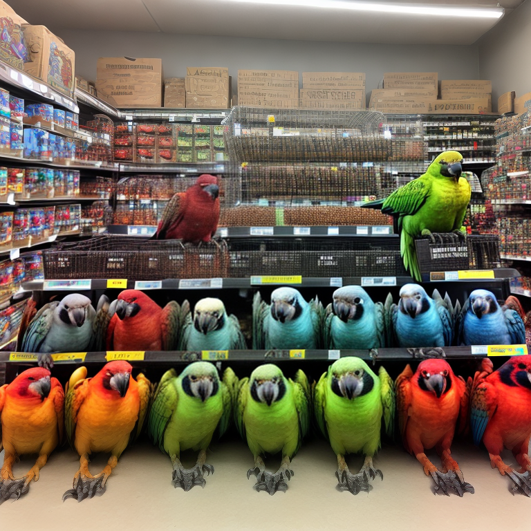 Parrots of the World Pet shop in Long island New York with Marc Morrone