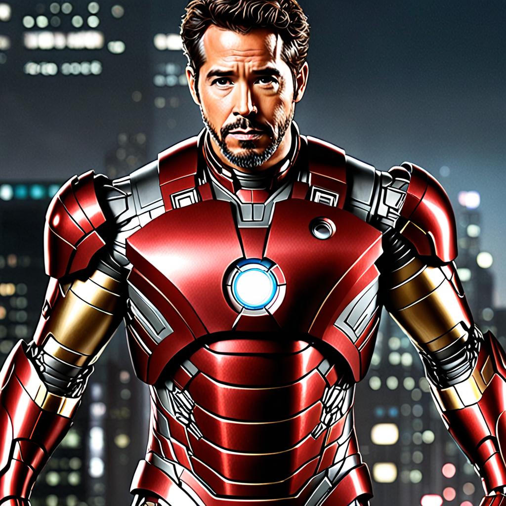 IRON MAN MIX WITH RYAN REYNOLDS