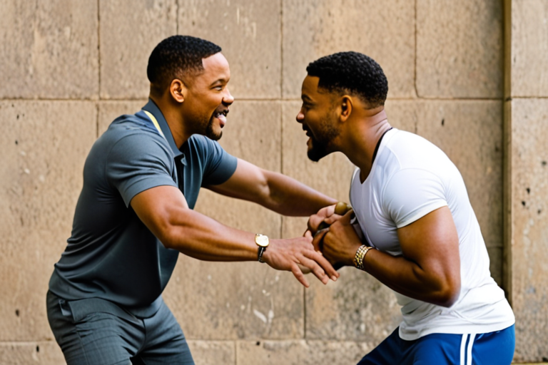 will Smith smacking kevin heart