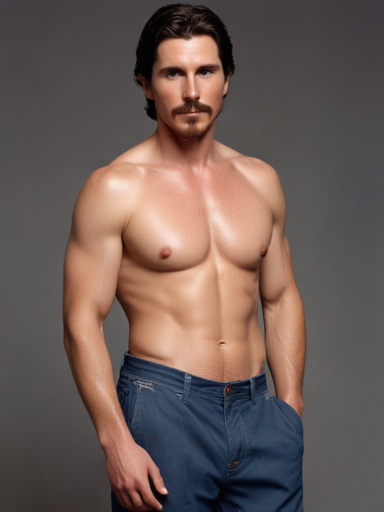christian bale, full body