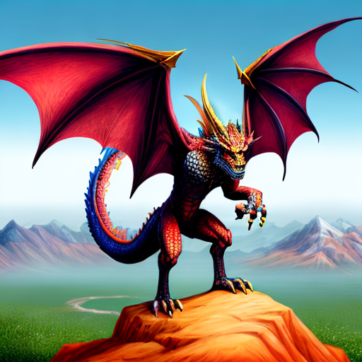 a biblically accurate dragon