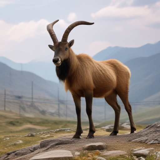 Markhor simple logo