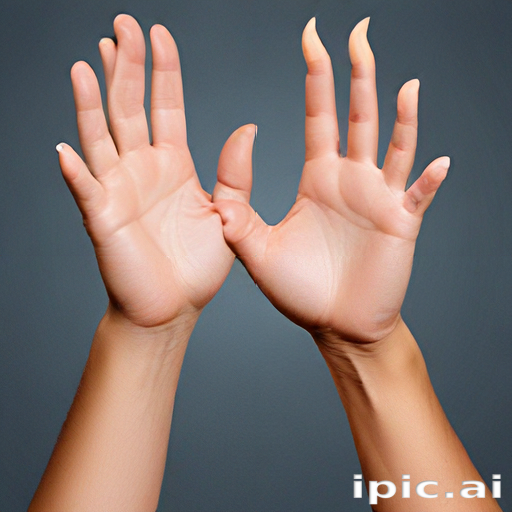 Two Hands in Different Positions Showcasing Unique Finger Styles and ...