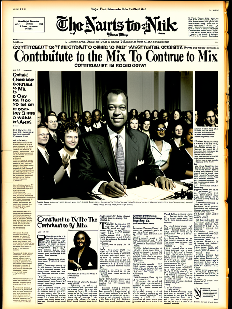 Historical Newspaper Featuring Important News and Events from the Past