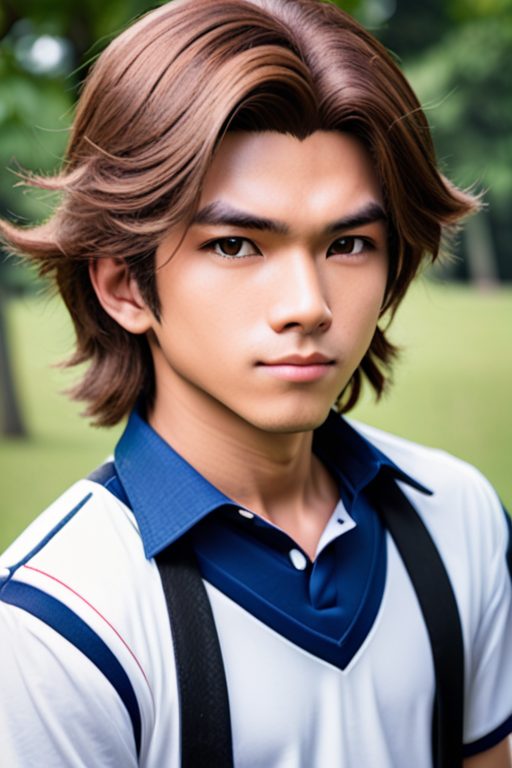 Male Malaysian Pokemon Trainer, brown anime eyes, short to medium ...