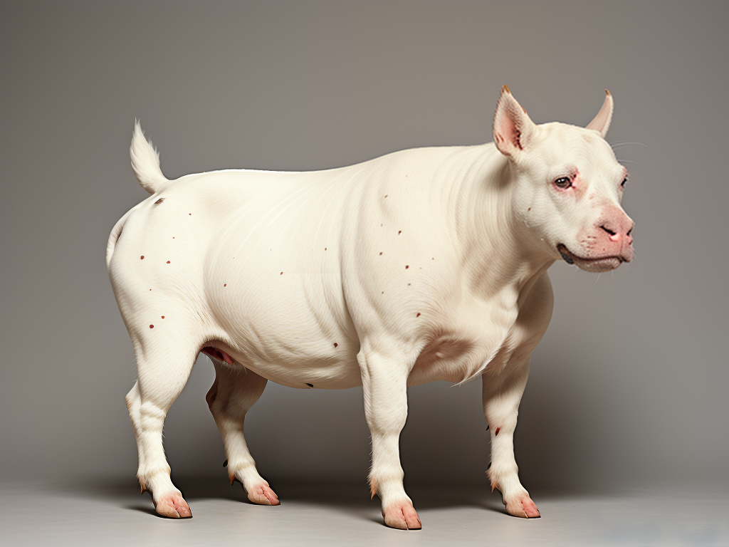 A Cute Cartoon Character of a Standing Brown Animal with a Playful ...