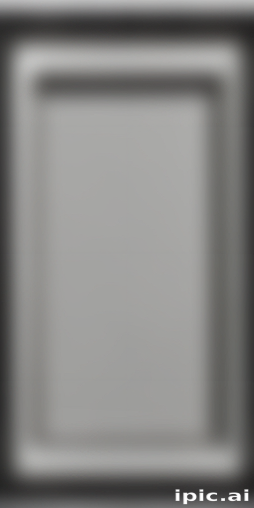 Abstract Blurred Background with a Minimalist Rectangular Frame Design