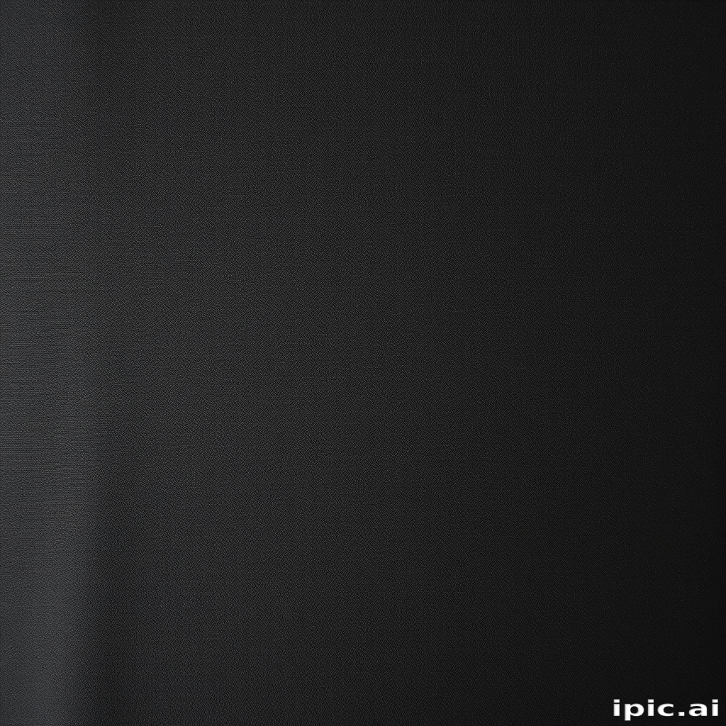 A Smooth, Dark Surface Evoking Mystery and Depth in Minimalist Design.