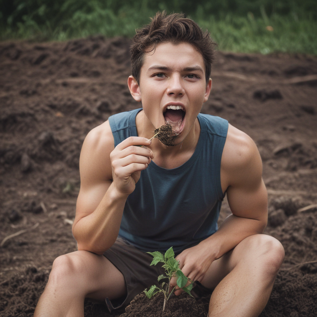 Caseoh eating the earth