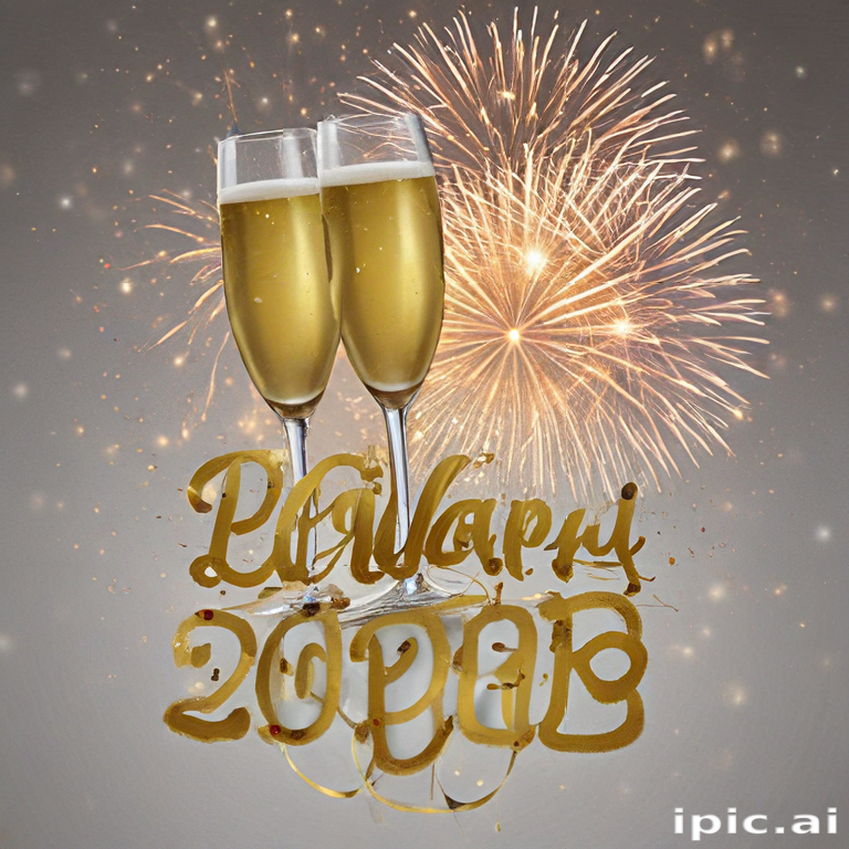 Celebrating the New Year 2023 with Cheers, Fireworks, and Joyful Moments