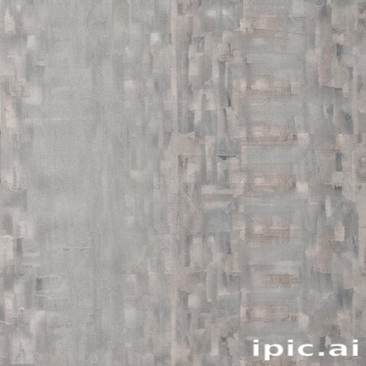 An Abstract Canvas Painting Featuring Soft Gray Tones and Subtle Textures.