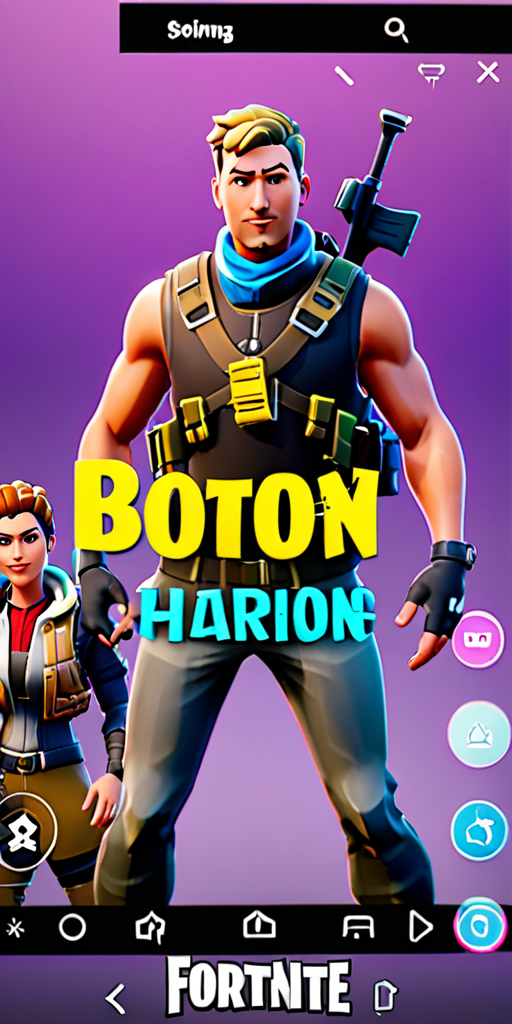 fortnite gameplay screenshot for YouTube thumbnail