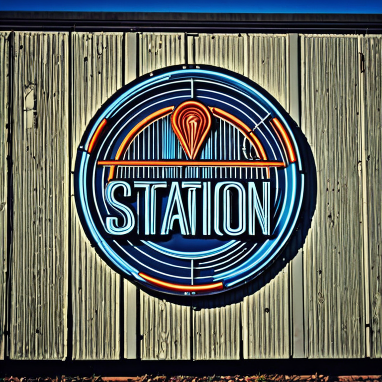 dreamer station sign surreal sci-fi