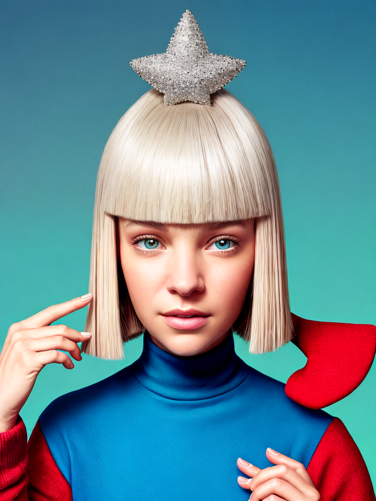 Sia everyday is christmas album cover in Disney pixar