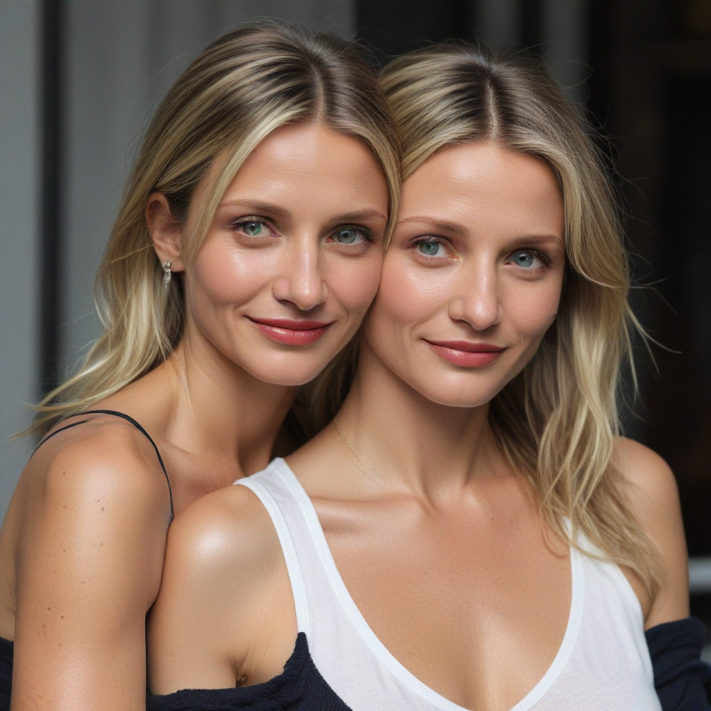 cameron diaz twins