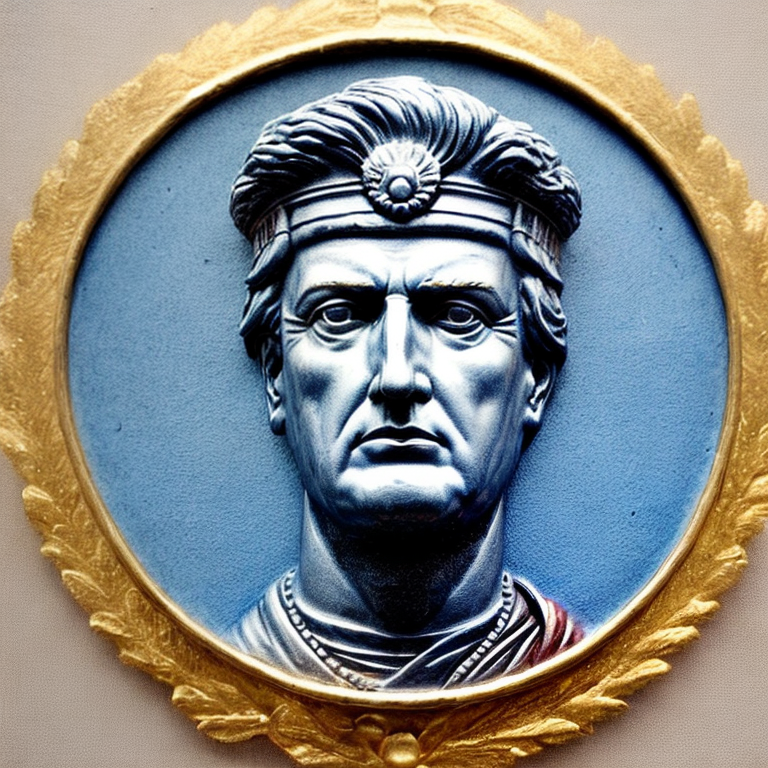 Donald Trump as emperor of the Roman empire