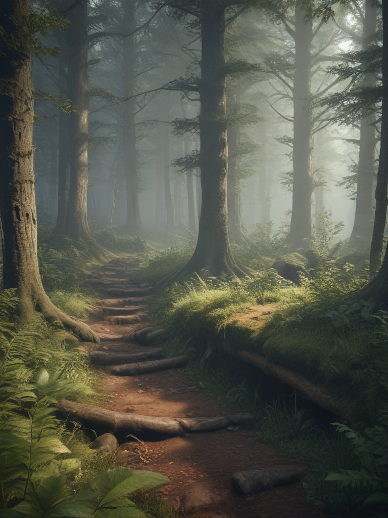 Forest game level design