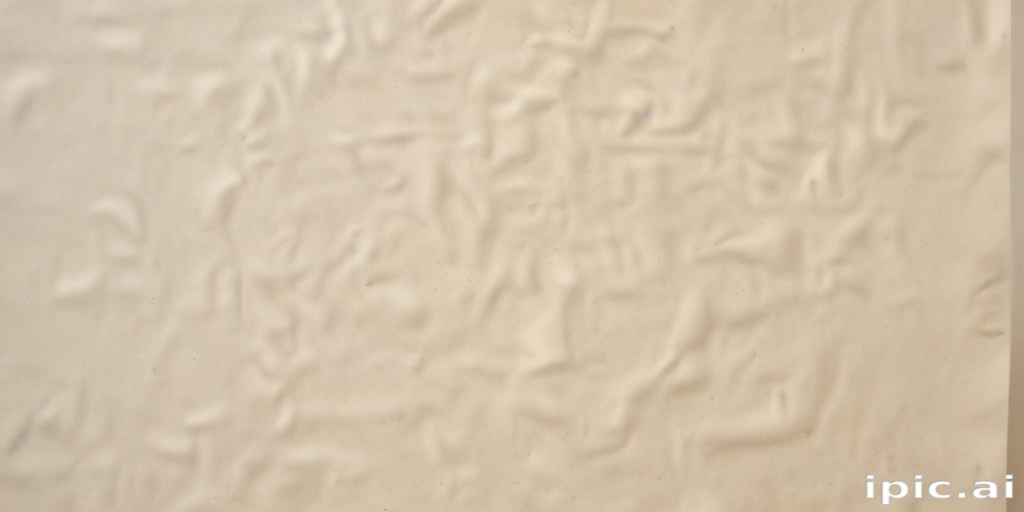 Textured White Surface with Subtle Patterns and Depth Variation.