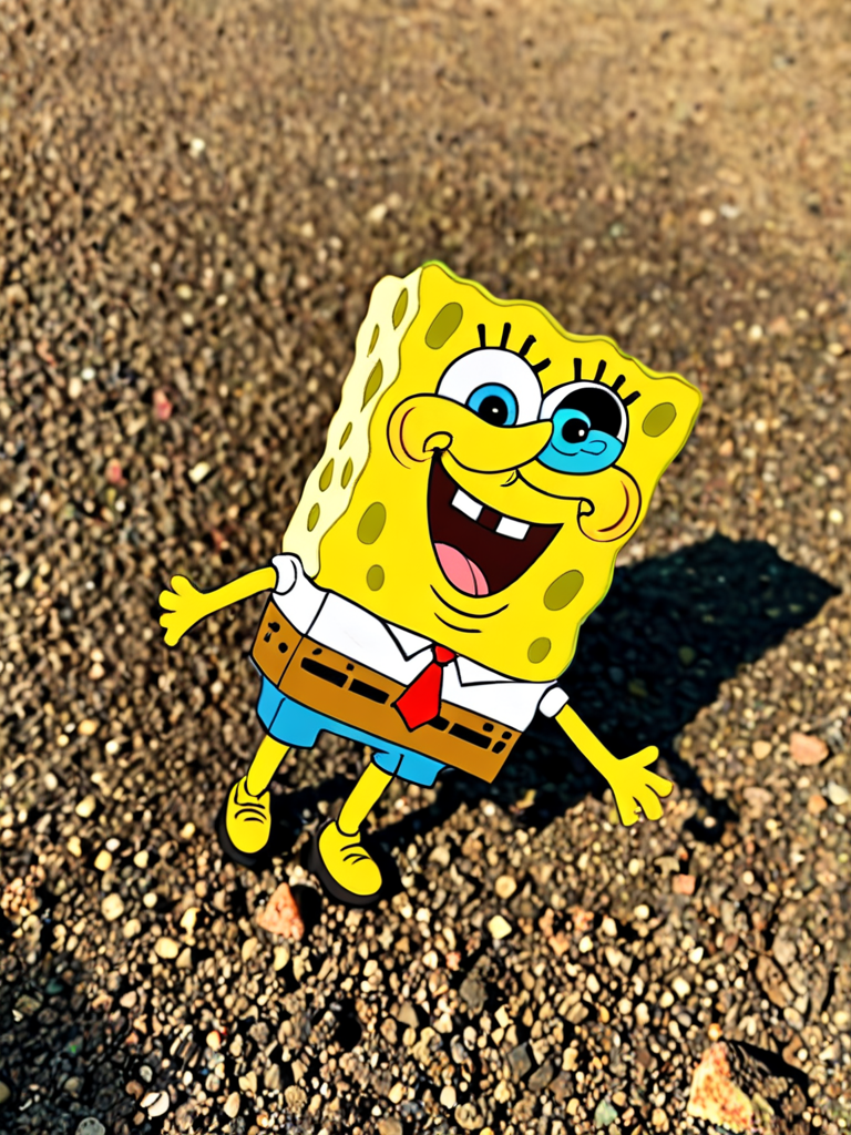 cria uma versão do Bob Esponja Dando cu para o Patrick