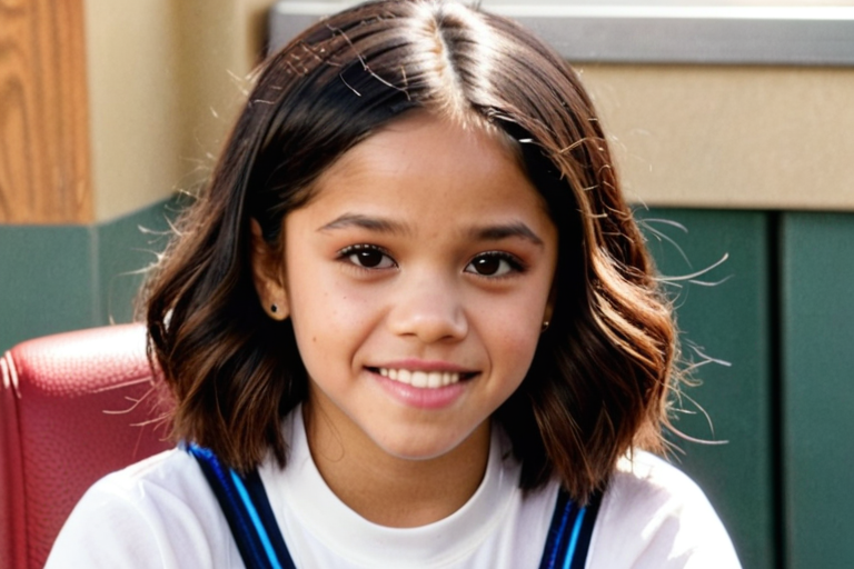 Jenna ortega’s face covered in white goon