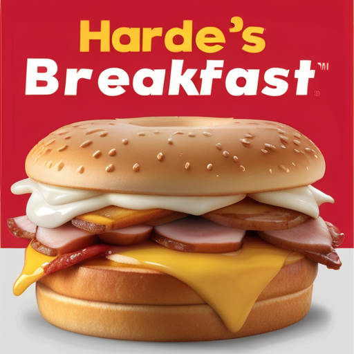 Indulge in Hardee's Delicious Breakfast Sandwich with Layers of Flavor