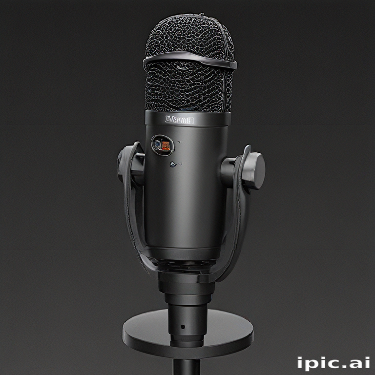 Professional Studio Microphone: Ideal for Recording High-Quality Audio ...