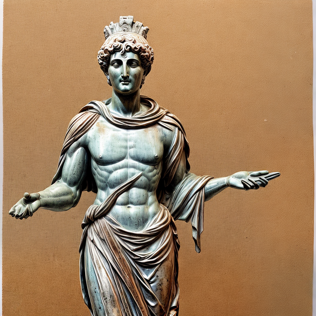 ancient roman statue