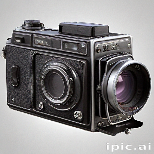 Classic Vintage Camera with Distinctive Lens, Perfect for Photography ...