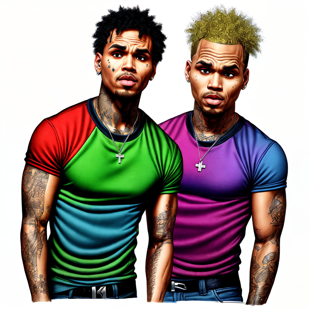 Chris Brown cartoon