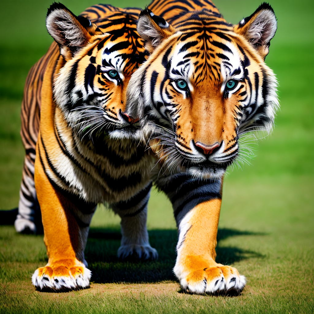 Tiger dog