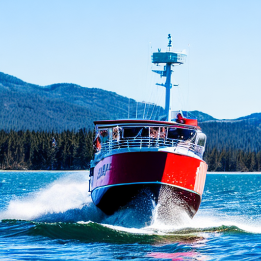 Dolphins pull santa sleigh