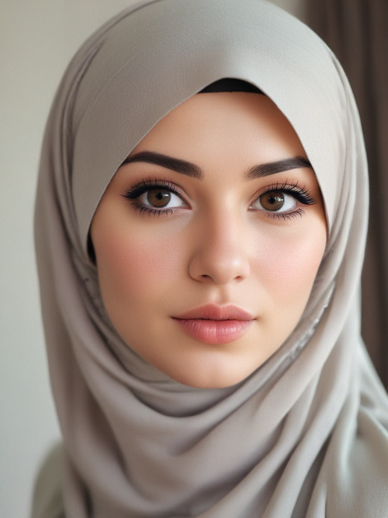 hijab transparent