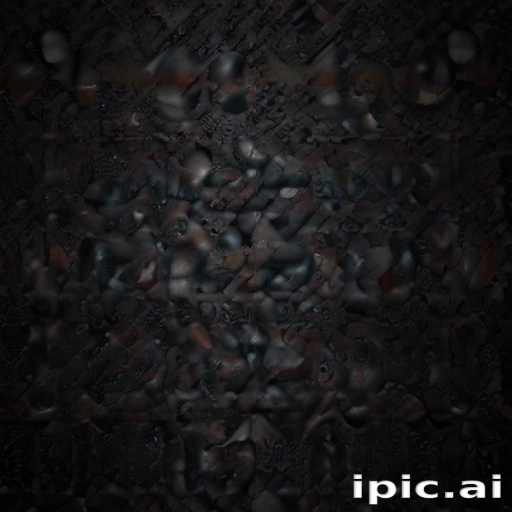 Abstract Dark Texture with Intricate Patterns and Subtle Depth Variations
