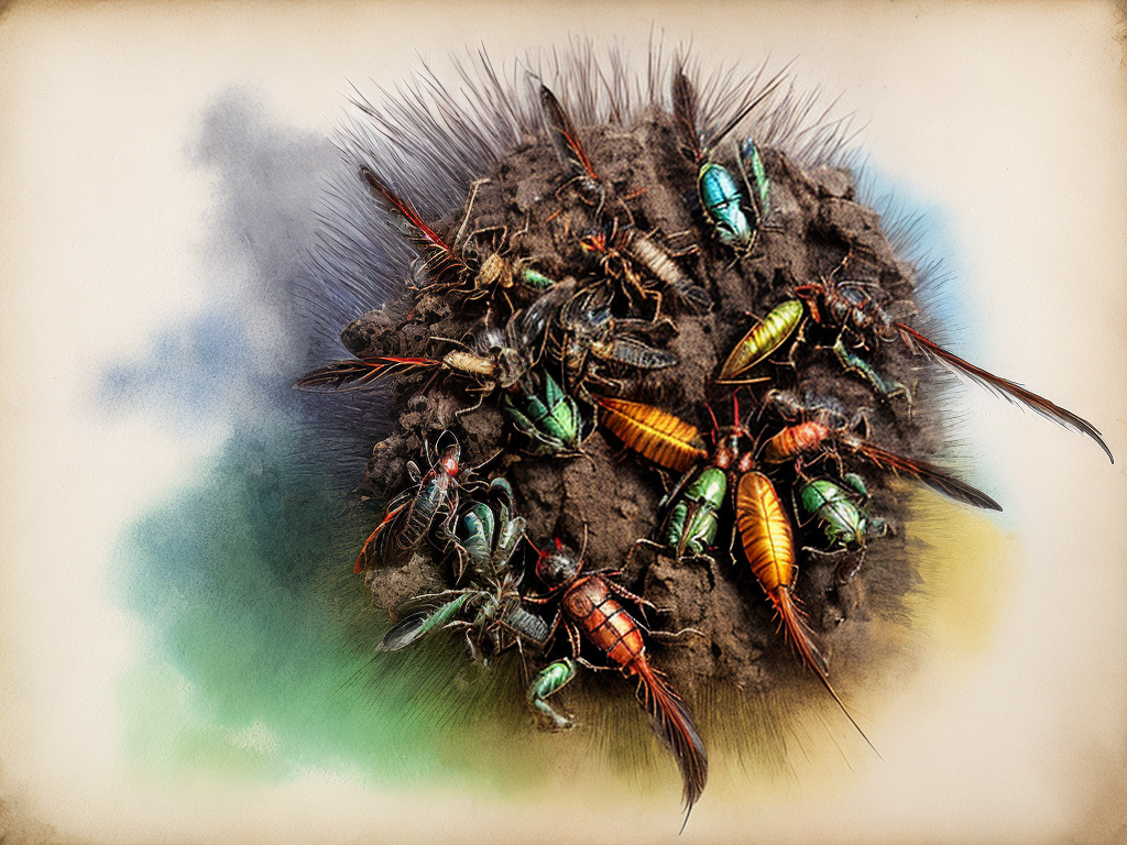 fire, plague, locust