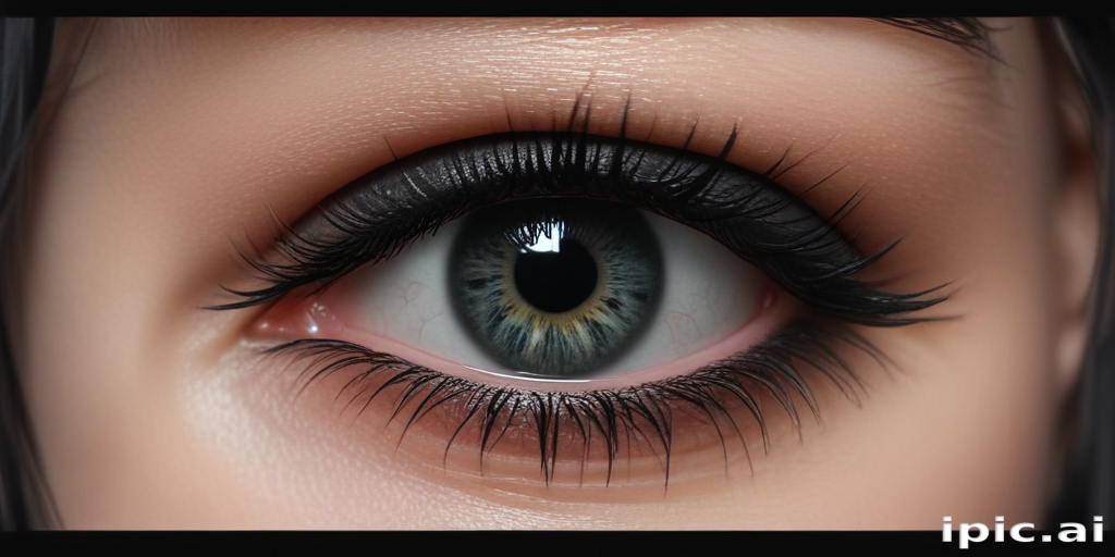 Close-Up of a Beautiful Eye Capturing Intricate Details and Colors