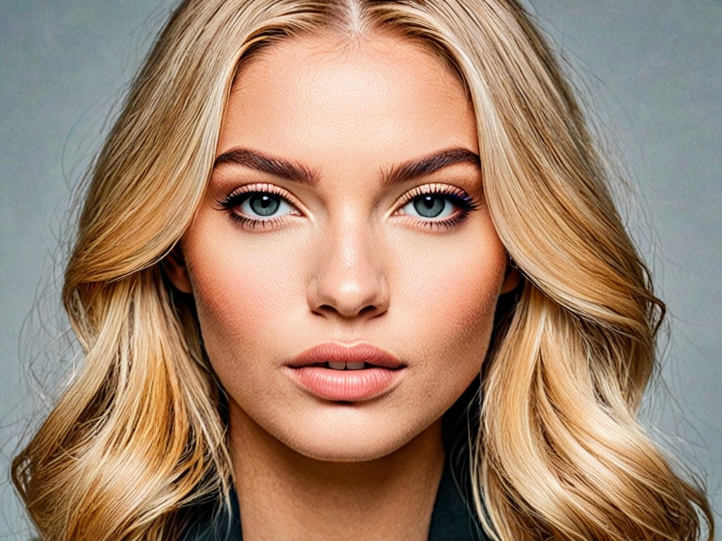 woman with blond hair influencer