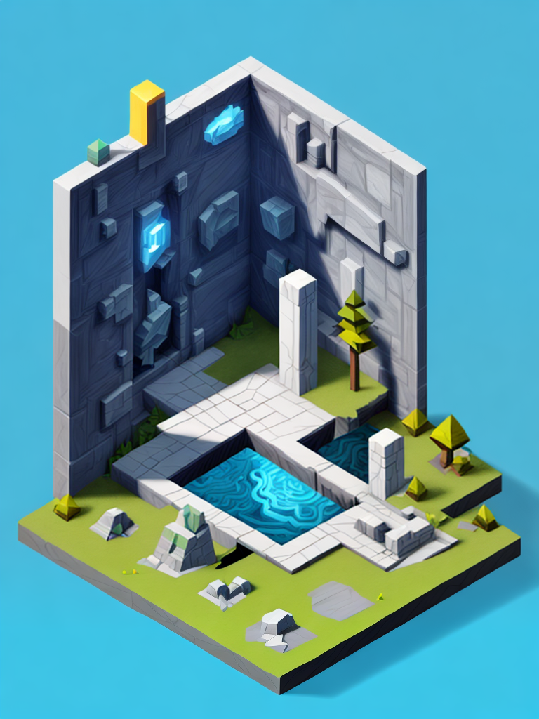 "The Lesser Portal" isometric