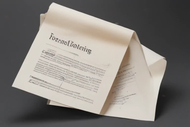 An Official Document Featuring Signatures and Formal Language on Aged Paper