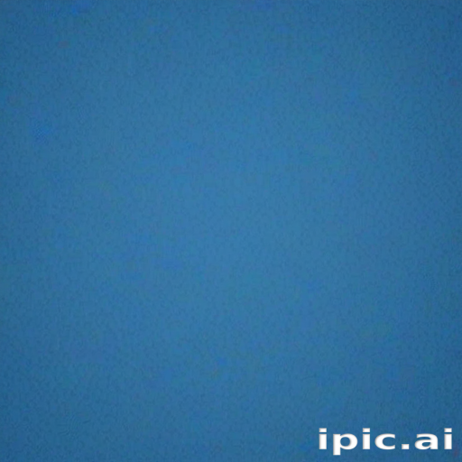 Bright Clear Blue Sky with Minimal Clouds and No Disturbances Present