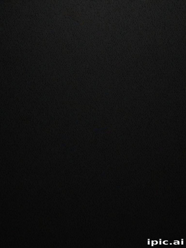 Solid Black Background with Subtle Texture for Design and Art Projects