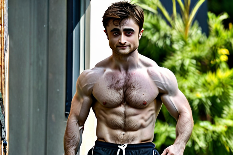 Daniel Radcliffe muscle growth