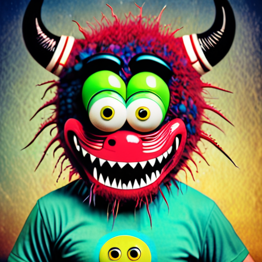 a creepy four legged monster