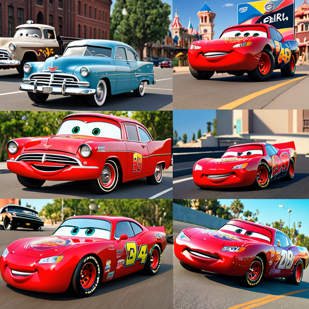 disney pixar cars as real people