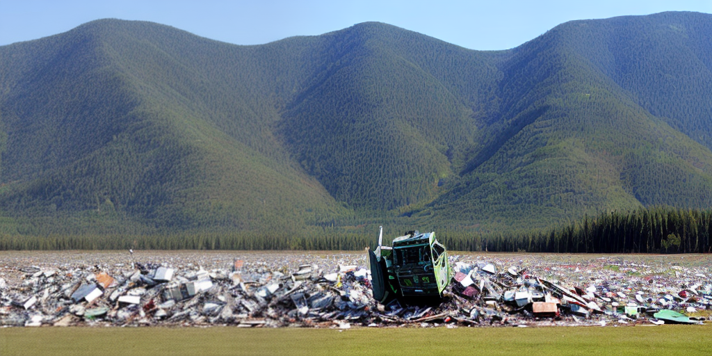 Free Ai Image Generator electronic waste monster