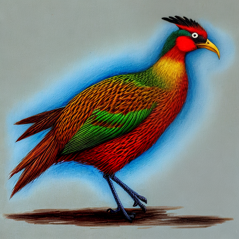 angry pheasant eat chocolate