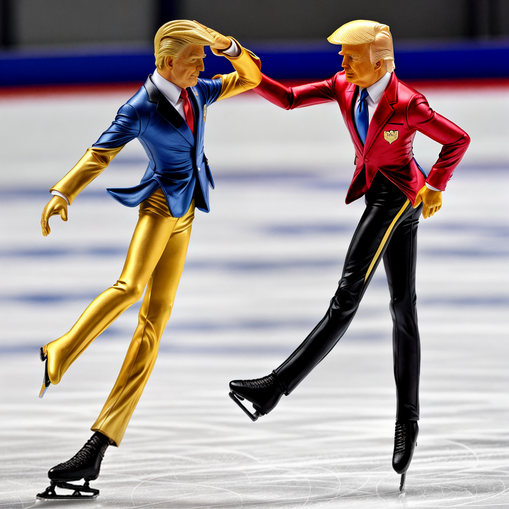 Donald trump figure skating