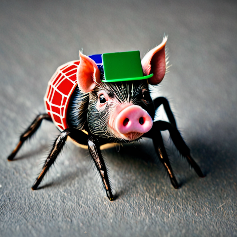 Spider pig