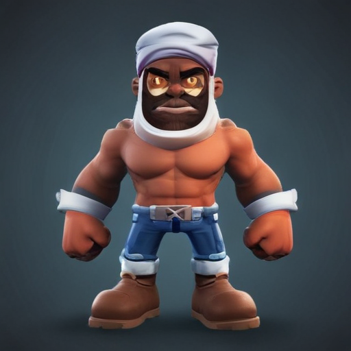 A character from the game Brawl stars