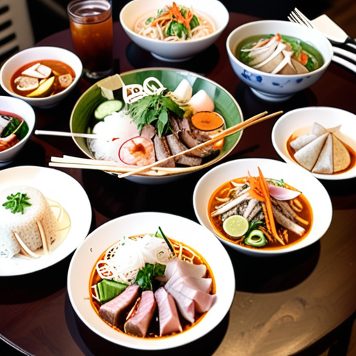 A Delicious Array of Traditional Asian Dishes Perfect for Sharing and ...