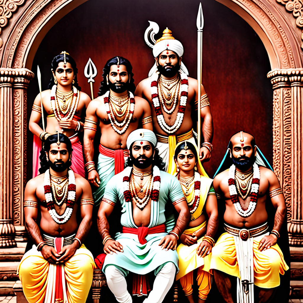 shree ram family photo